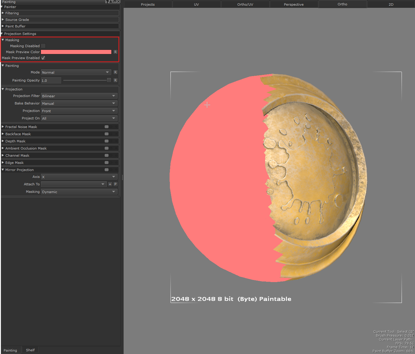 Q100709: Resolving Painting issues in Mari – Foundry