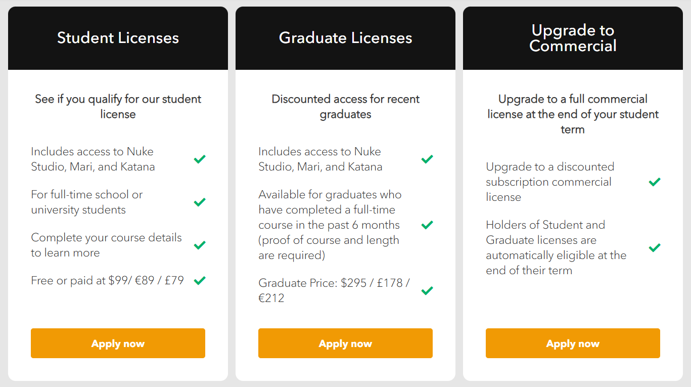 Q100680: How to apply for a student or faculty license – Foundry