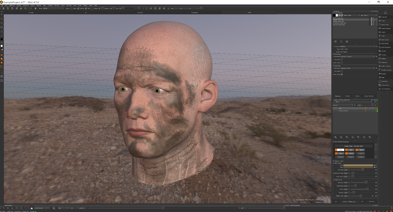 Q100620: Windows의 4k/고해상도 모니터에서 Mari 의 UI가 너무 작게 보입니다. – Foundry