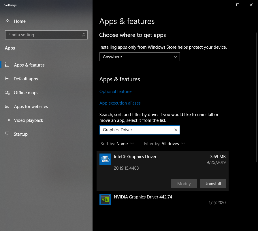 Q100578: Intel integrated graphics drivers causes Foundry software to ...